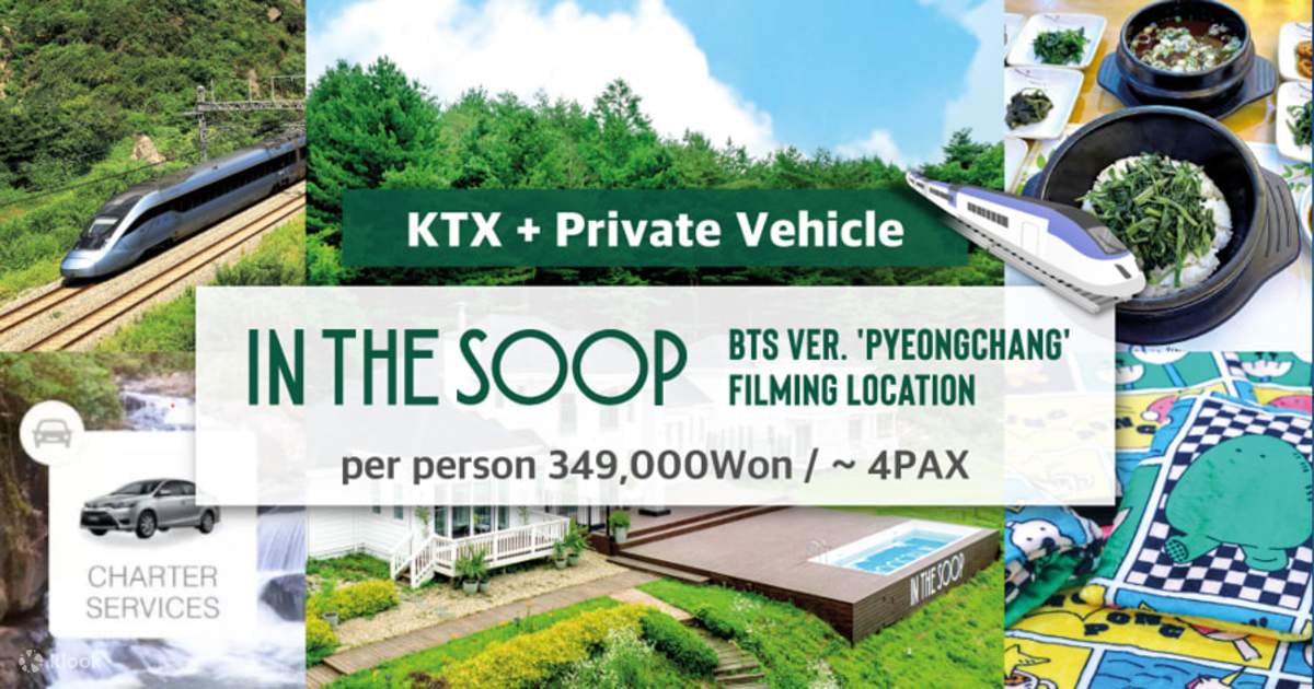Xe riêng KTX TRONG THE SOOP Tour (BTS Ver.) - Klook Việt Nam